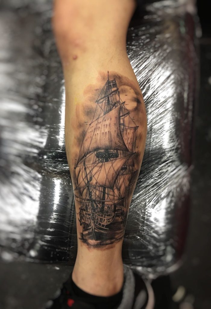 Black and grey realism tattoo artist, Brisbane - Alex Davies