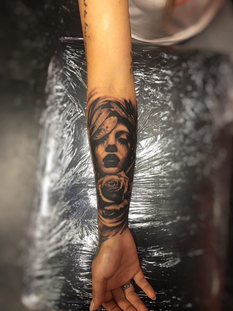 Black and grey realism tattoo artist, Brisbane - Alex Davies